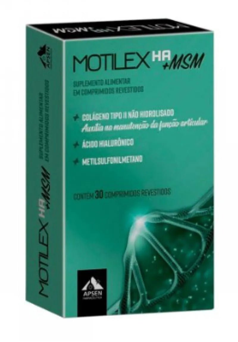Motilex HA + MSM 30 Unidades - Comprimido – Pill Farmácia Digital
