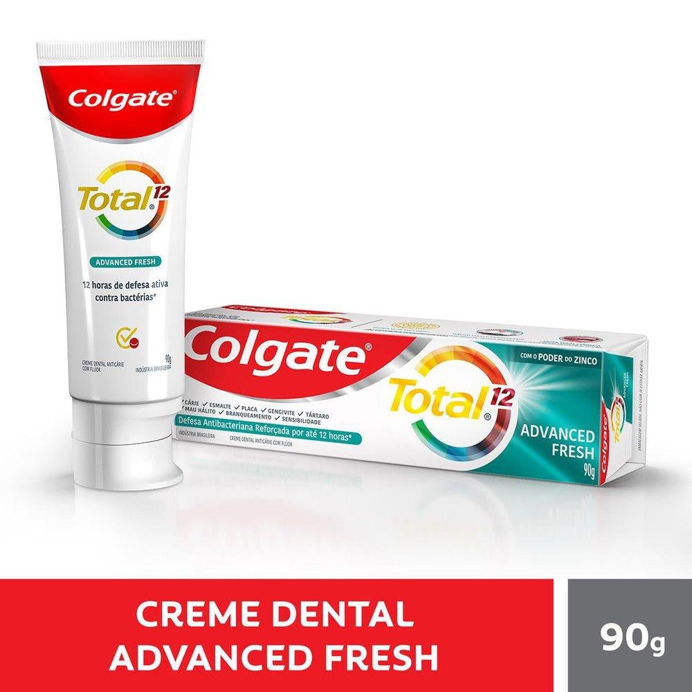 Pasta de Dente Colgate Total 12 Advanced Fresh 90 g – Pill Farmácia Digital
