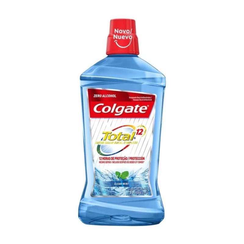 Enxaguante Bucal Colgate Total 12 Clean Mint 1L – Pill Farmácia Digital
