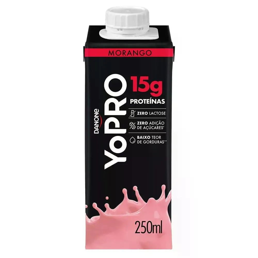 Shake Proteico Danone Yopro Proteína 15g Morango 250ml – Pill Farmácia ...