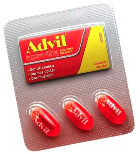 Advil 400mg - 3 Unidades - Cápsula (A5) – Pill Farmácia Digital