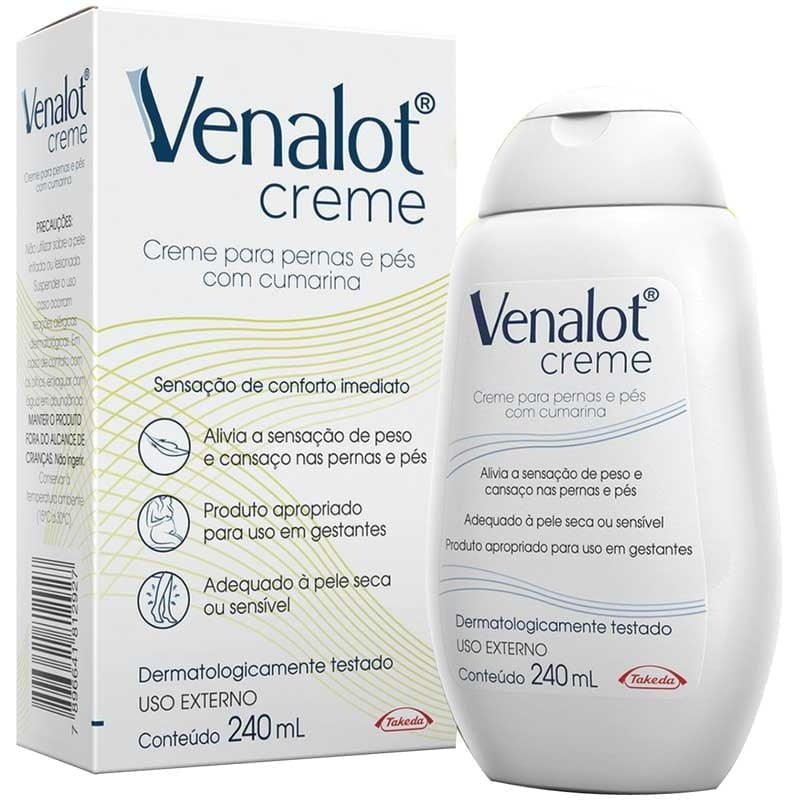 Creme Para Pernas Venalot 240Ml – Pill Farmácia Digital