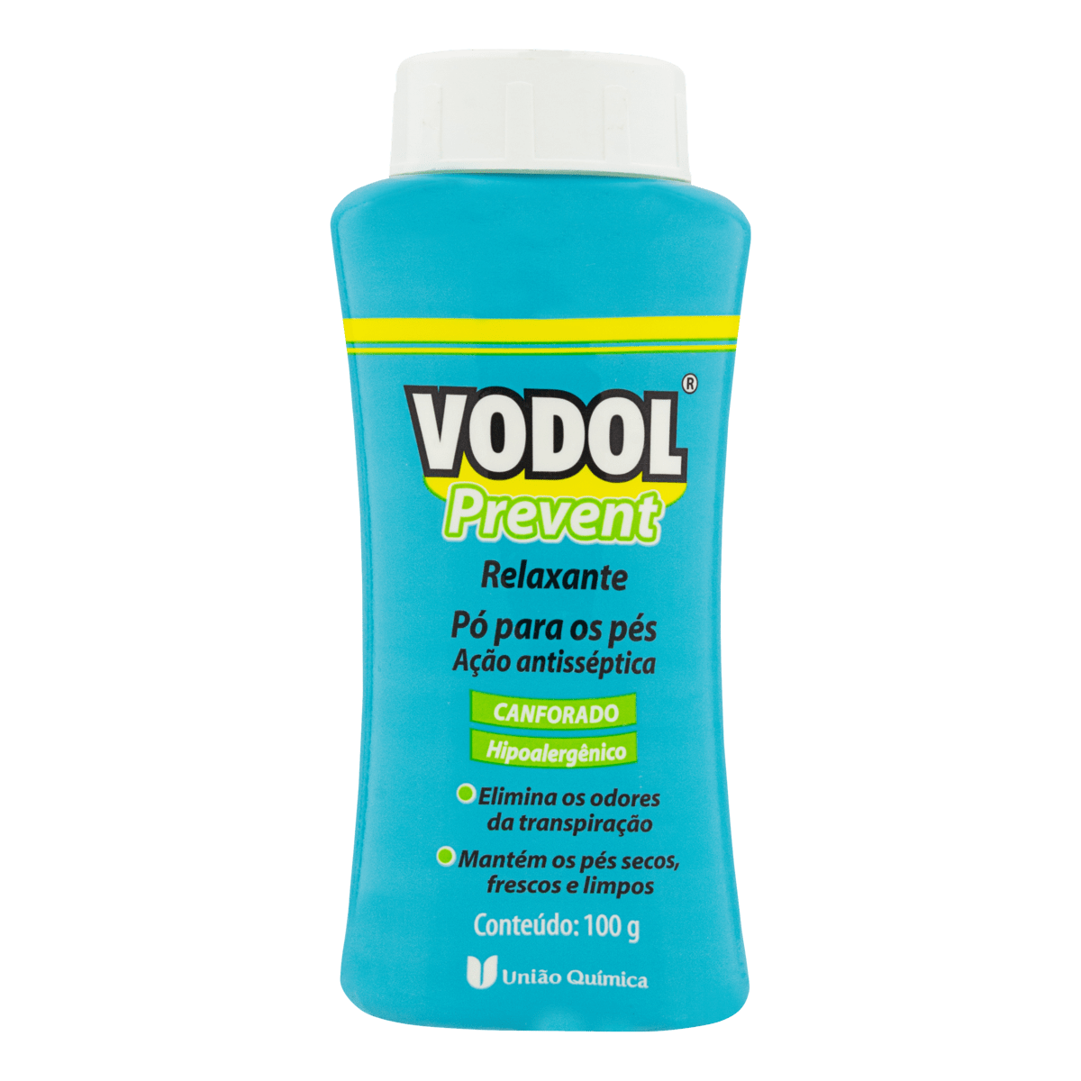 Talco Vodol Prevent Canforado - 100 g – Pill Farmácia Digital