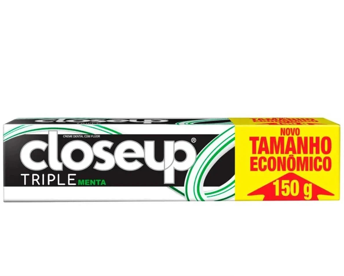 Pasta de Dente Close Up Triple Menta - 150 g – Pill Farmácia Digital